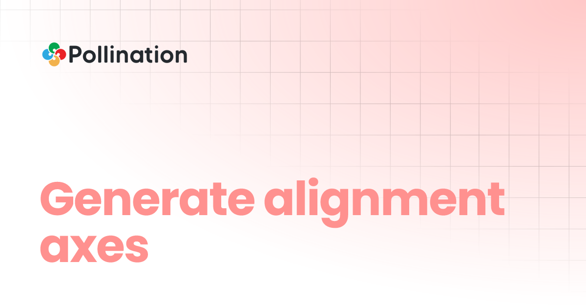 Generate alignment axes | Pollination Docs