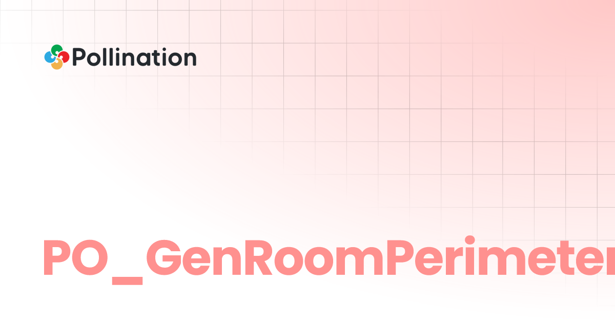 PO_GenRoomPerimeters | Pollination Docs